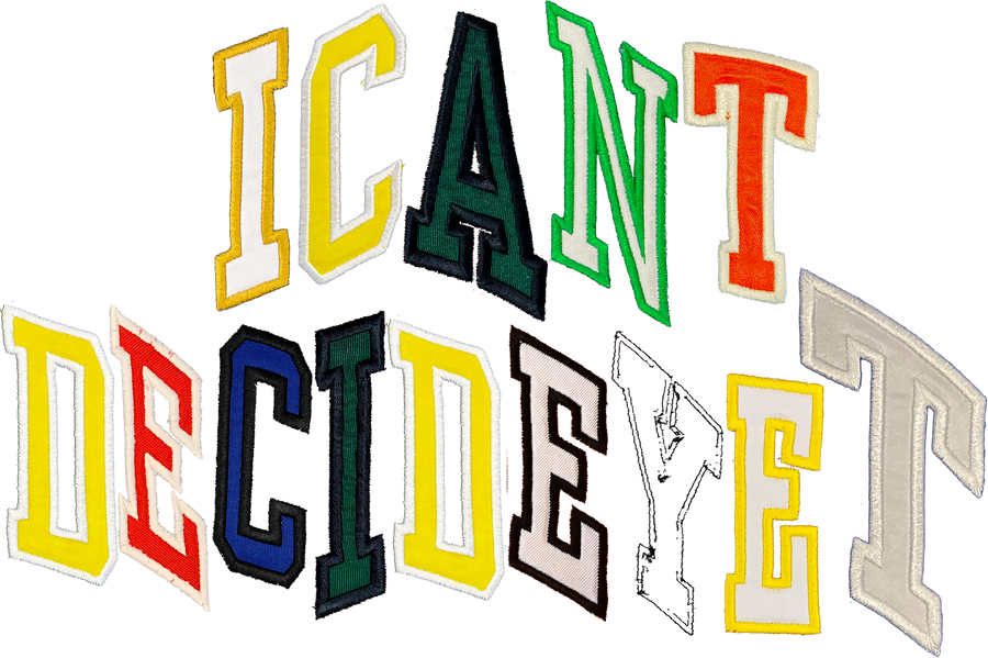 Sizing Chart – I CANT DECIDE YET